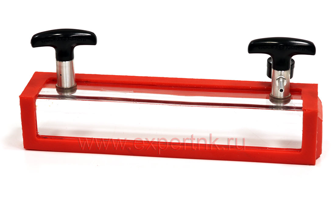 Corner vacuum box (outside corner) with arrow vacuum indicator gauge (2 ...